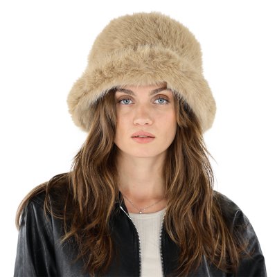 Pelshue - Gårda Piatra Faux Fur Hat (beige)